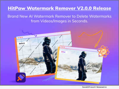 The Newly Updated User Interface of HitPaw Watermark Remover V2.0.0 ...