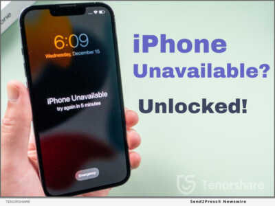 iPhone Unavailable? Bypass iPhone Unavailable Message via Tenorshare ...